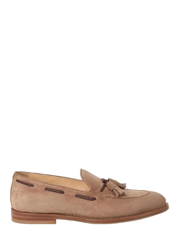 Brunello Cucinelli Leather Loafers - Multicolor