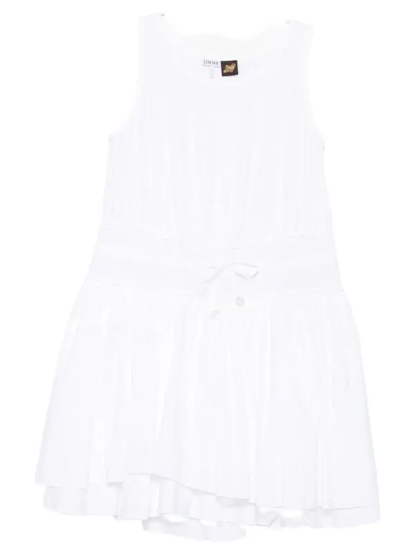Loewe Cotton Short Dress - Multicolor