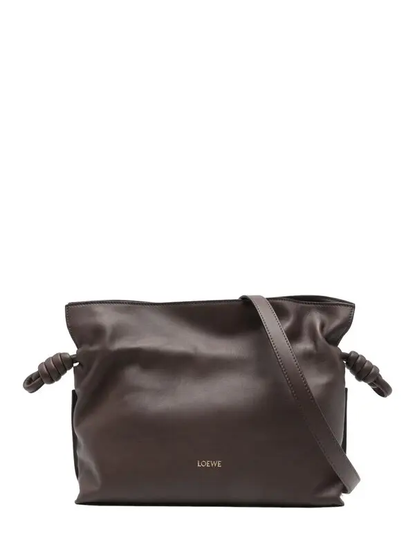 Loewe Flamenco Medium Clutch In Leather - Multicolor