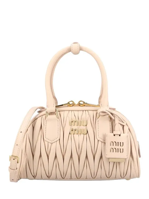 Miu Miu Arcadie Leather Handbag - Multicolor