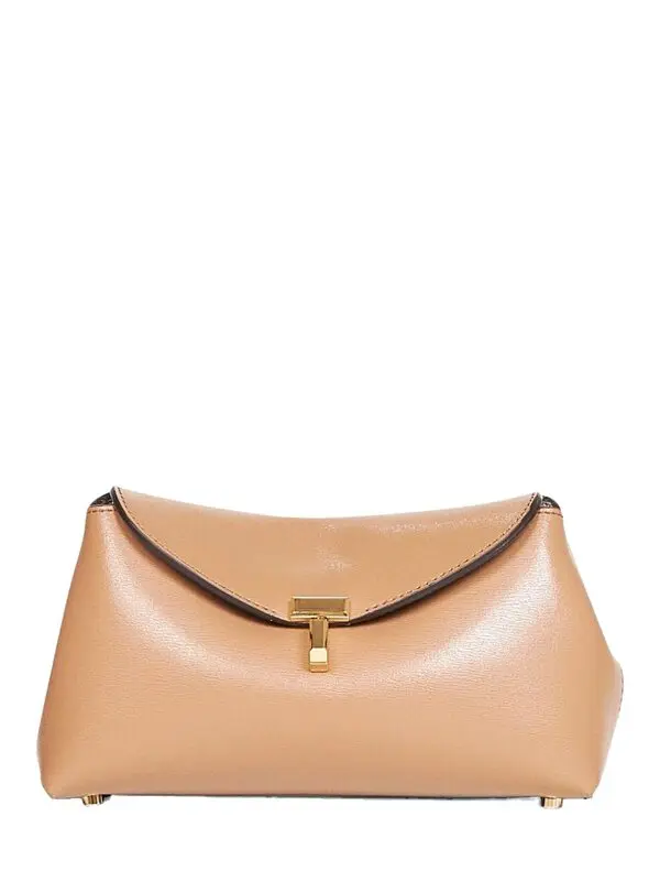 TOTEME T-lock Mini Leather Clutch - Multicolor