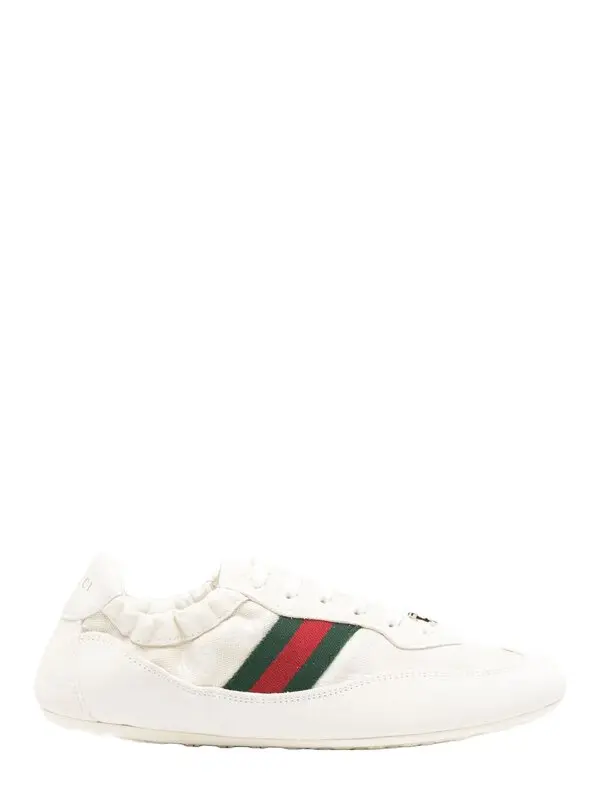 Gucci Striped Lace-up Sneakers - Multicolor