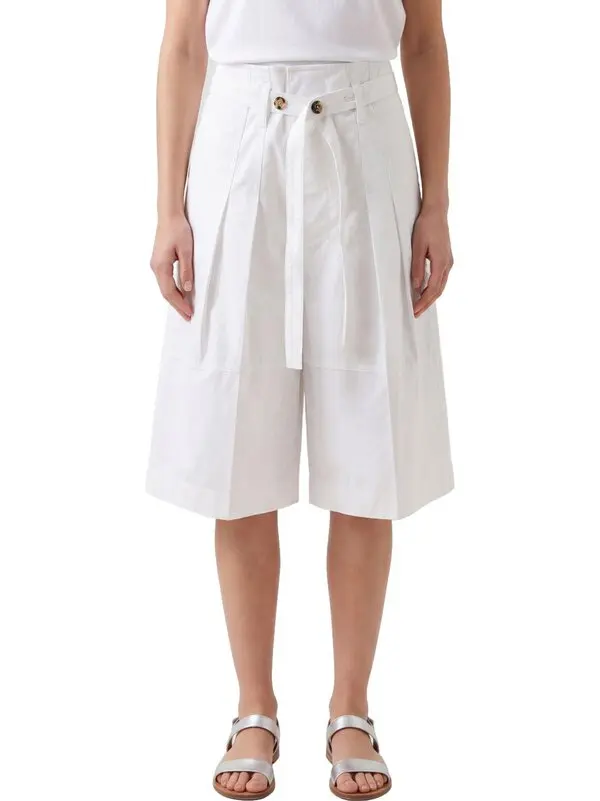 Bottega Veneta Tailored Shorts - White