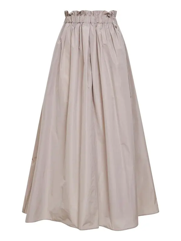 Herno Techno Taffeta A-line Skirt - Multicolor