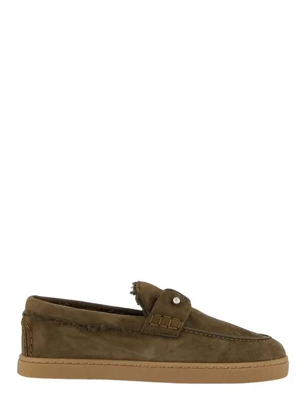 CHRISTIAN LOUBOUTIN Bronze Loafers - Multicolor