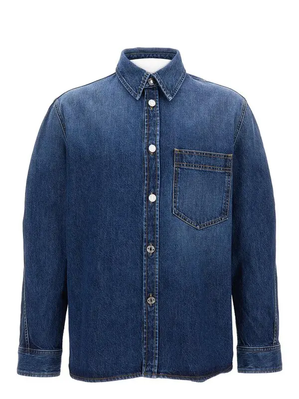 Givenchy Shirt In Demin - Multicolor