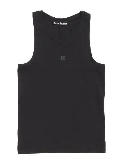 Acne Studios Black Tank Top - Multicolor