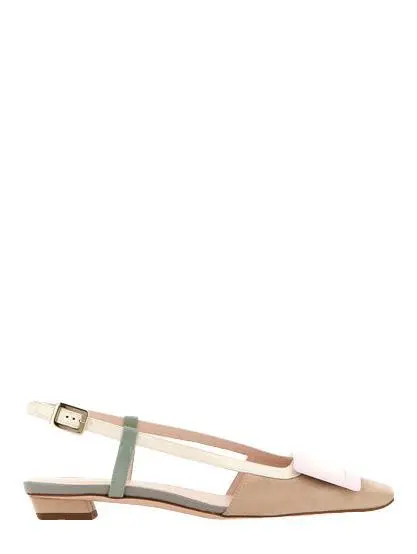ROGER VIVIER Slingback Heels - Multicolor