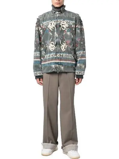 Sacai Eric Haze / Denim Blouson - Multicolor