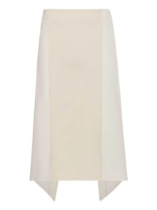 JW Anderson Layered Midi Skirt - Multicolor