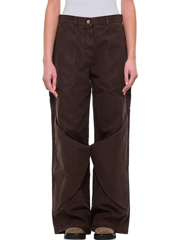 Attico Long Trousers - Multicolor