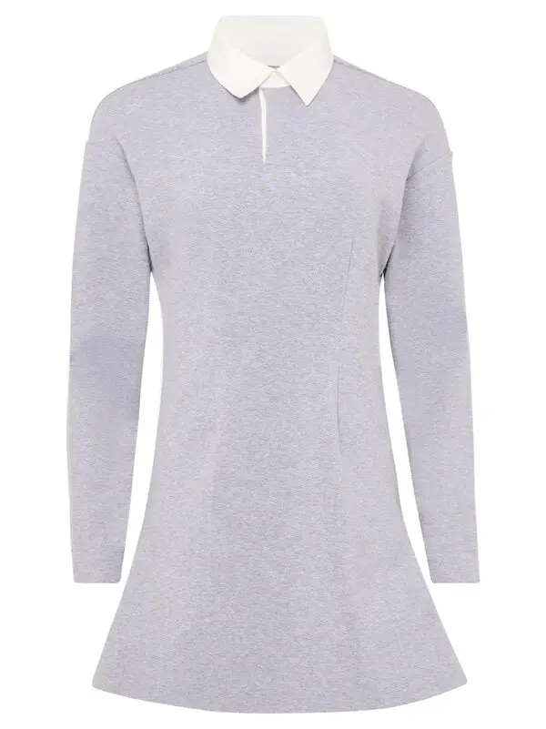 JW Anderson Long Sleeve Polo Dress - Multicolor
