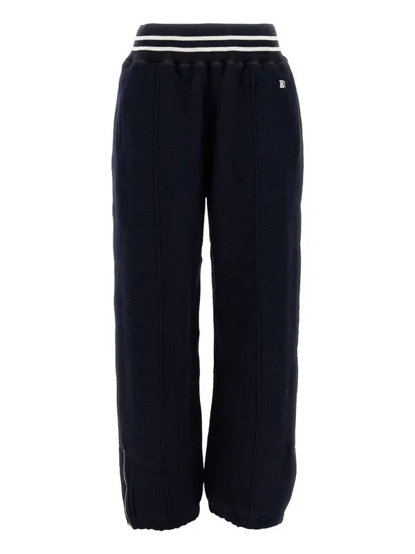 WALES BONNER October Wool Trousers - Multicolor