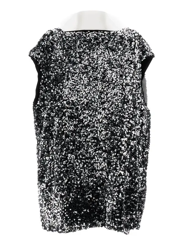 Junya Watanabe Sleeveless Sequin Top - Multicolor