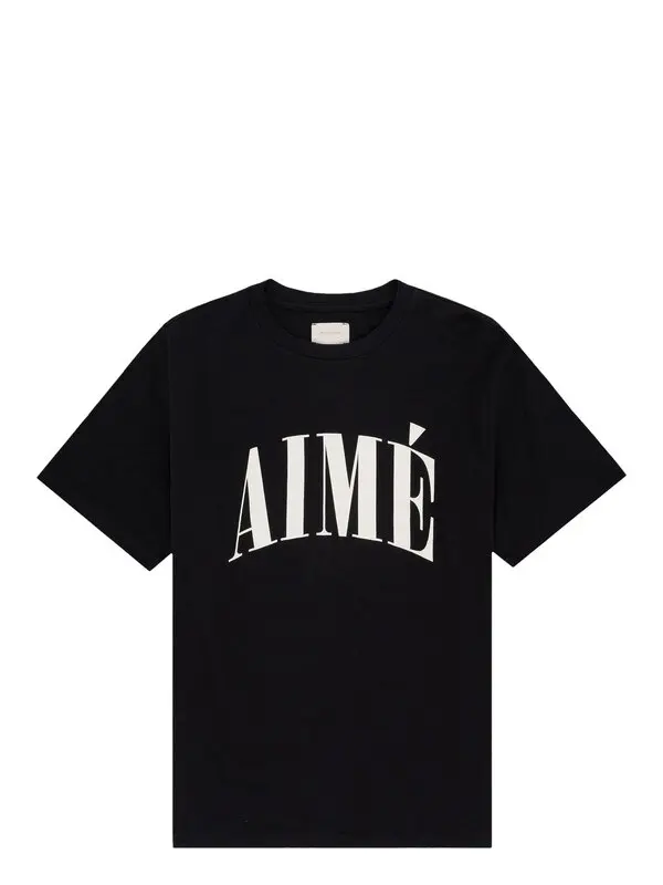 Aimé Leon Dore Slub Logo T-shirt - Black