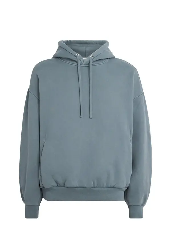SKIMS Cotton Fleece Relaxed Hoodie - Blue