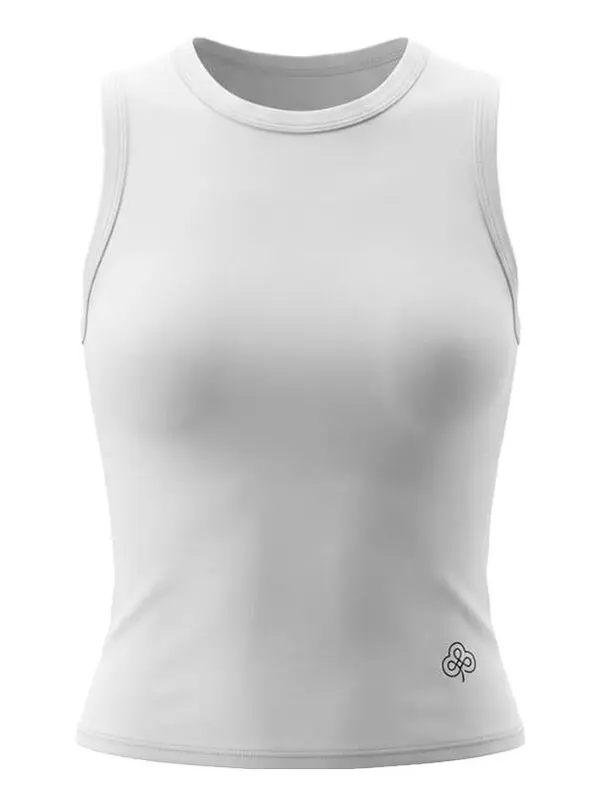 BE ATHLETICA Be One Eighty Classic Tank - White