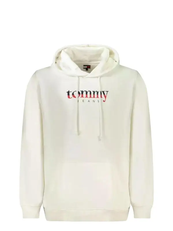 Tommy Hilfiger Logo Print Hoodie - Neutrals
