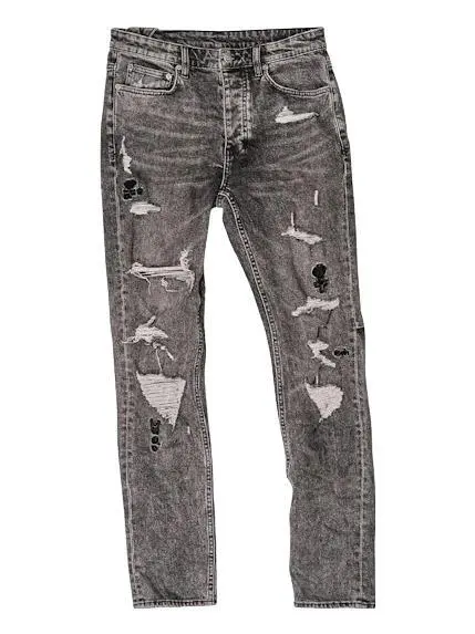 Ksubi Chitch Verses Distressed Jeans - Grey