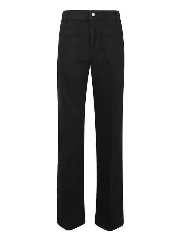 Victoria Beckham Alina Stretch Jeans - Black