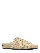 Stella McCartney Raffia Sandals - Multicolor