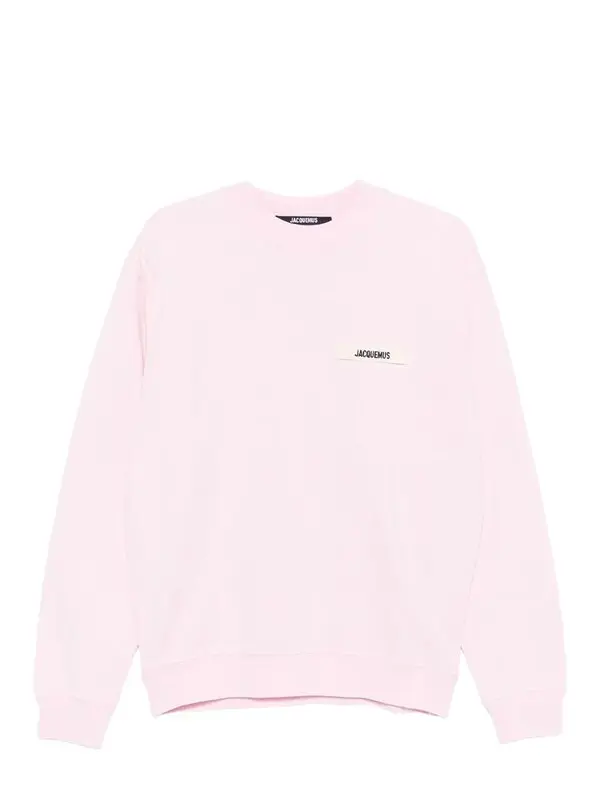Jacquemus Le Sweatshirt Gros Grain Cotton Sweatshirt - Multicolor