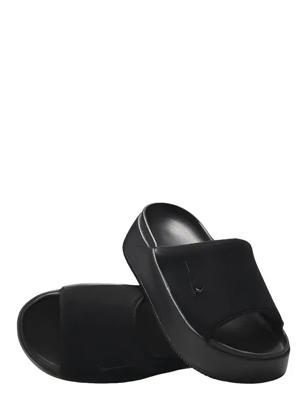 Nike Calm Elevation Platform Sandals - Black