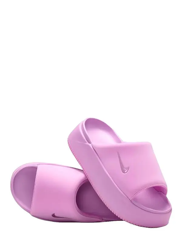 Nike Calm Elevation Platform Slide Sandals - Pink