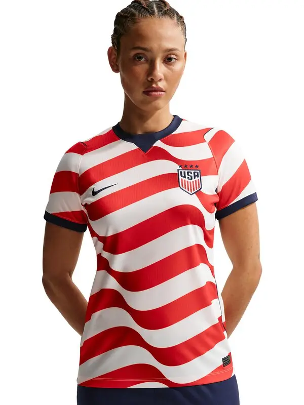 Nike Uswnt 2026 Stadium Home Dri-fit Soccer Replica Jersey - White