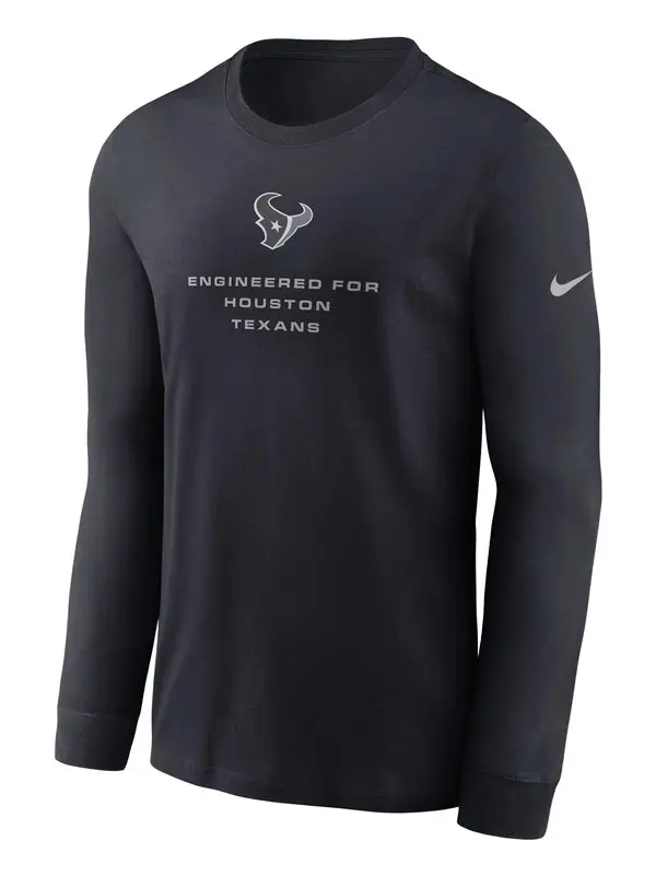 Nike Houston Texans Team Issue Long-sleeve T-shirt - Blue