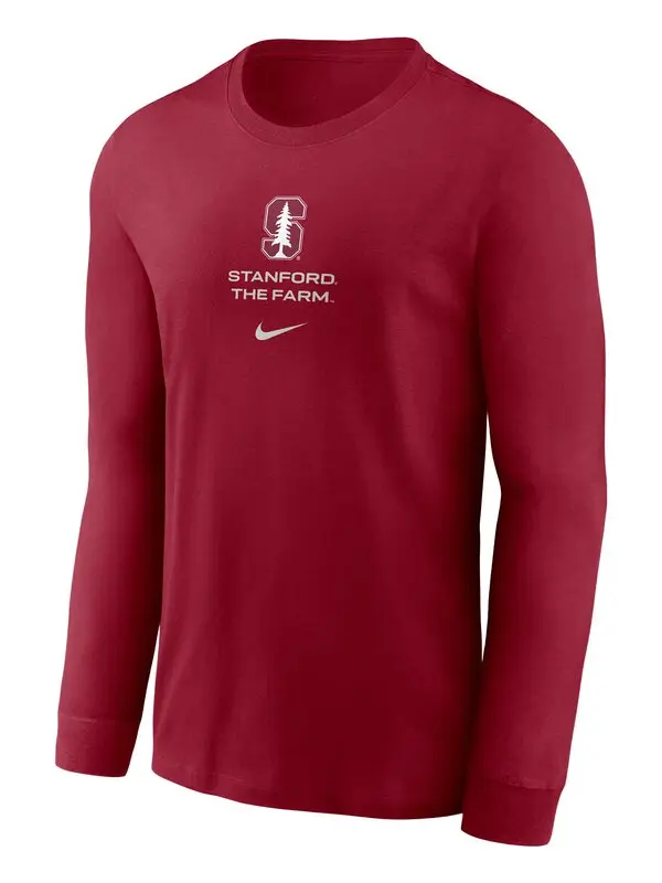Nike Stanford Sideline Dri-fit College Long-sleeve T-shirt - Red