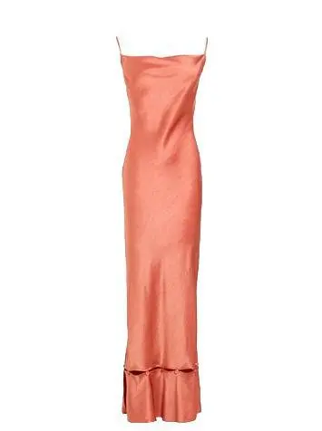 Nanushka Triacetate & Polyester Maxi Dress - Red