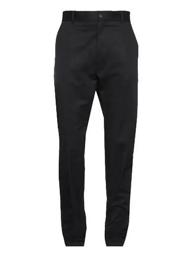 Dolce & Gabbana Tailored Tapered Leg Cotton & Elastane Pants - Black