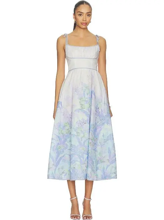 Astr The Label Dayna Dress - Purple Floral