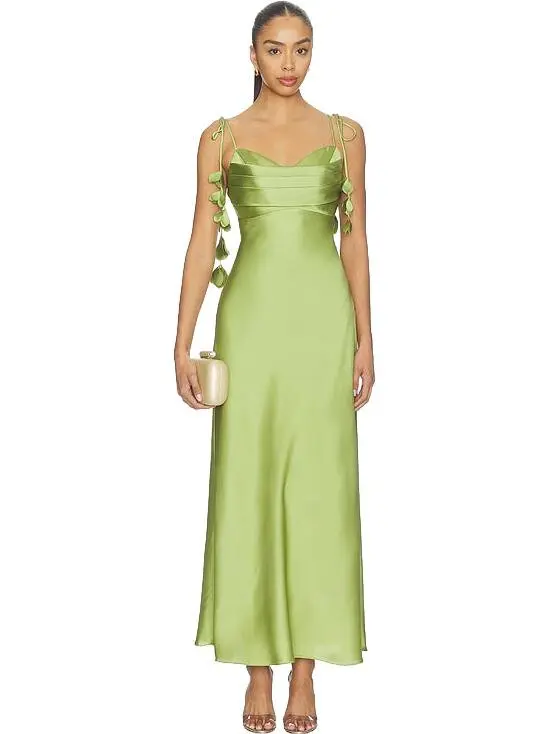 Astr The Label Hera Dress - Green