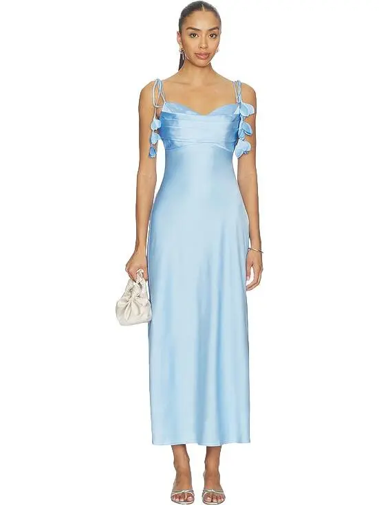 Astr The Label Hera Dress - Light Blue