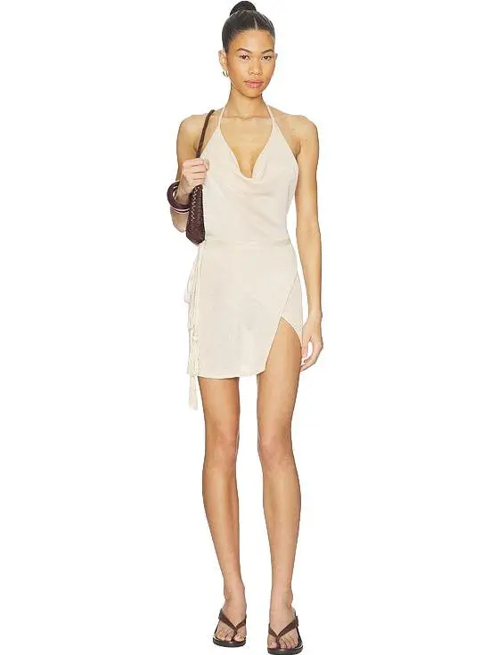 FLOOK THE LABEL Yalia Mini Dress - Shell