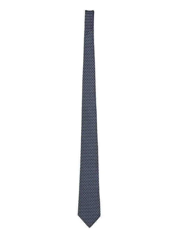 Zegna Tie Navy - Blue