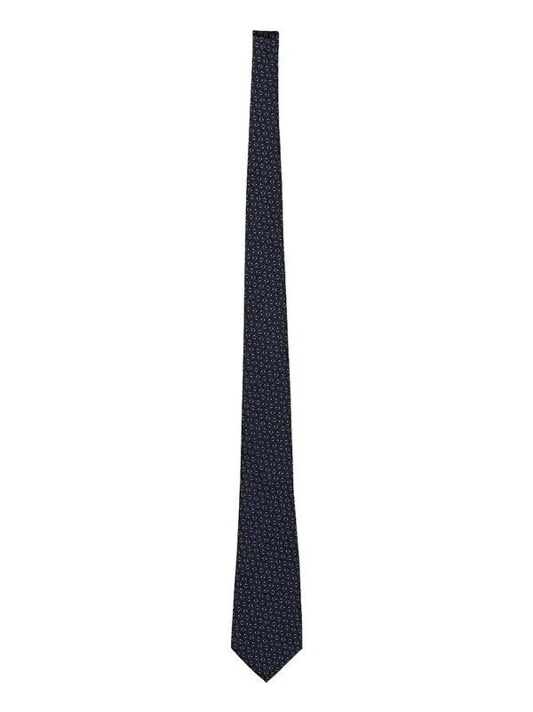 Zegna Tie Navy - Blue