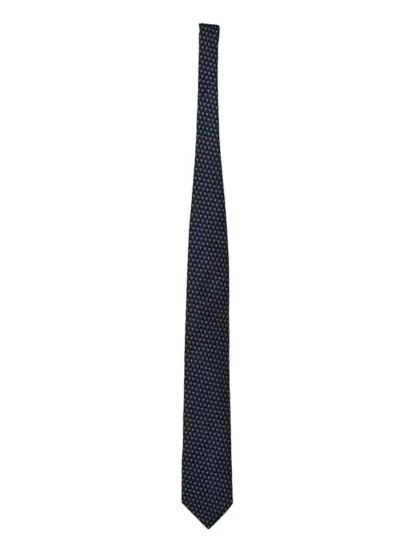 Zegna Tie Navy - Blue