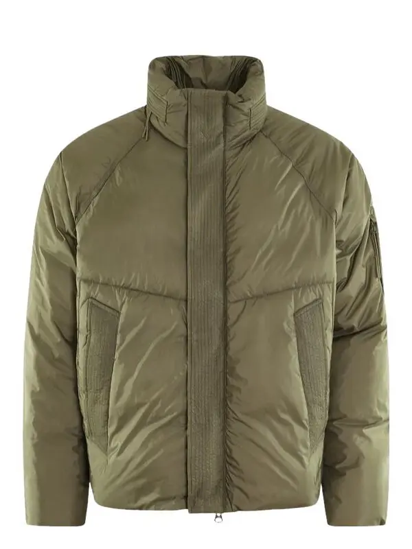 C.P. COMPANY Down Shield Hooded Lens Jacket - Green