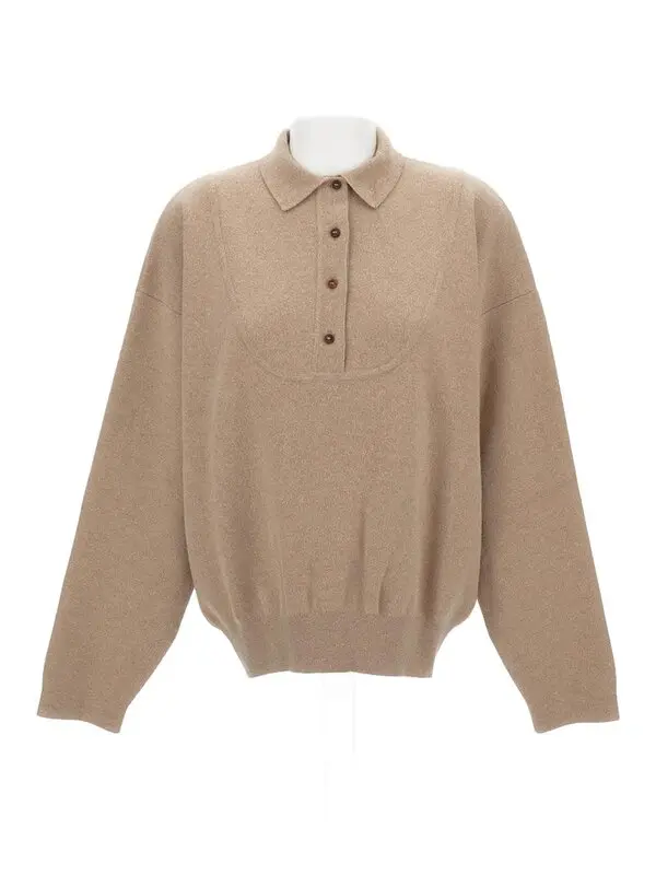 Jacquemus La Maille Vareuse Pallone Polo Sweater - Multicolor