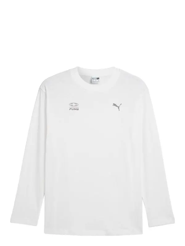 PUMA Dare To Long Sleeve T-shirt - White