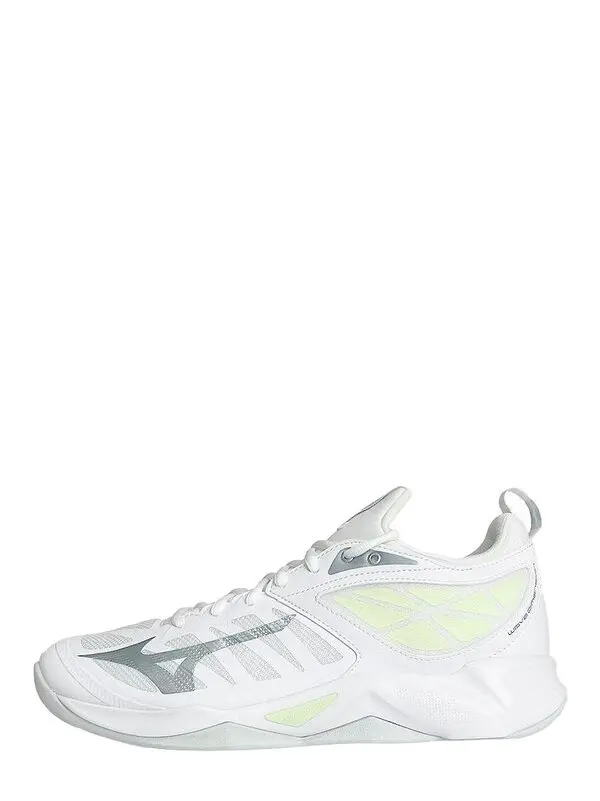 Mizuno Wave Dimension Athletic Shoes - White/green