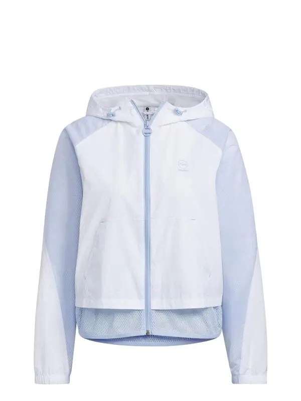 Adidas Neo Vbe Windbreaker Jacket - White/purple
