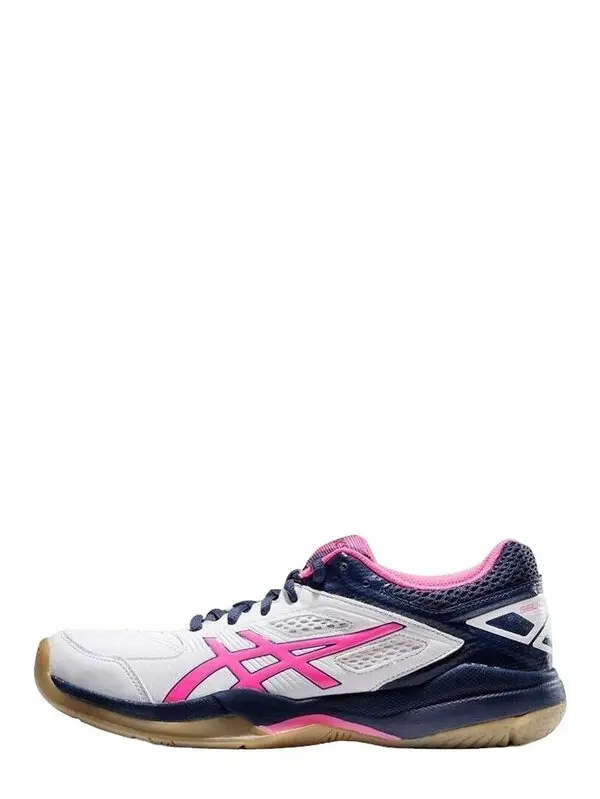 Asics Gel Court Hunter Athletic Shoes - White/blue/pink