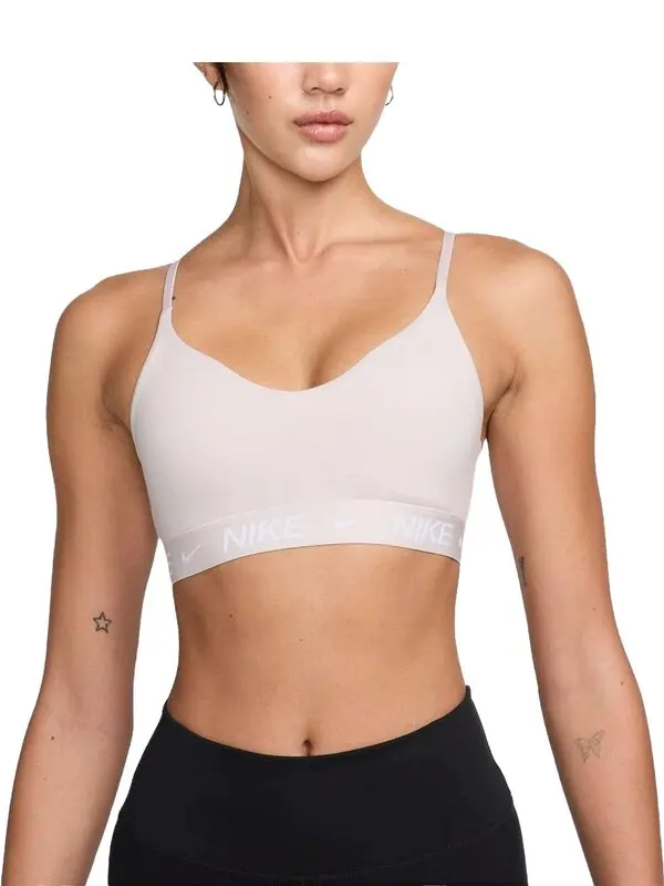 Nike Indy Light Support Padded Adjustable Sports Bra Asia Sizing - Grey