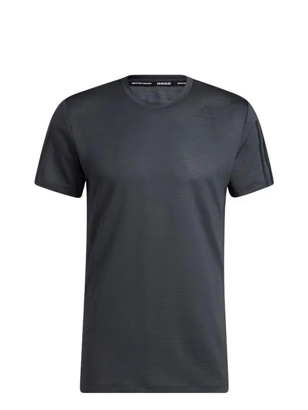 Adidas Primeblue Aeroready Sports Training Short Sleeve Top - Black