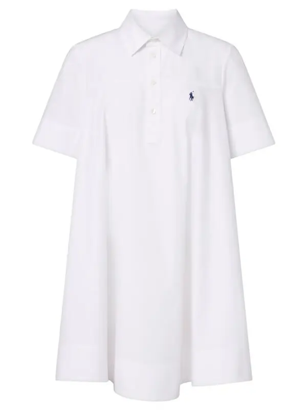 Polo Ralph Lauren Cotton Shirt Dress - White