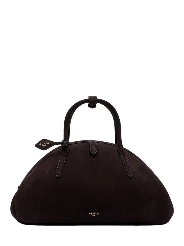 Alaïa Suede Top-handle Bag - Brown